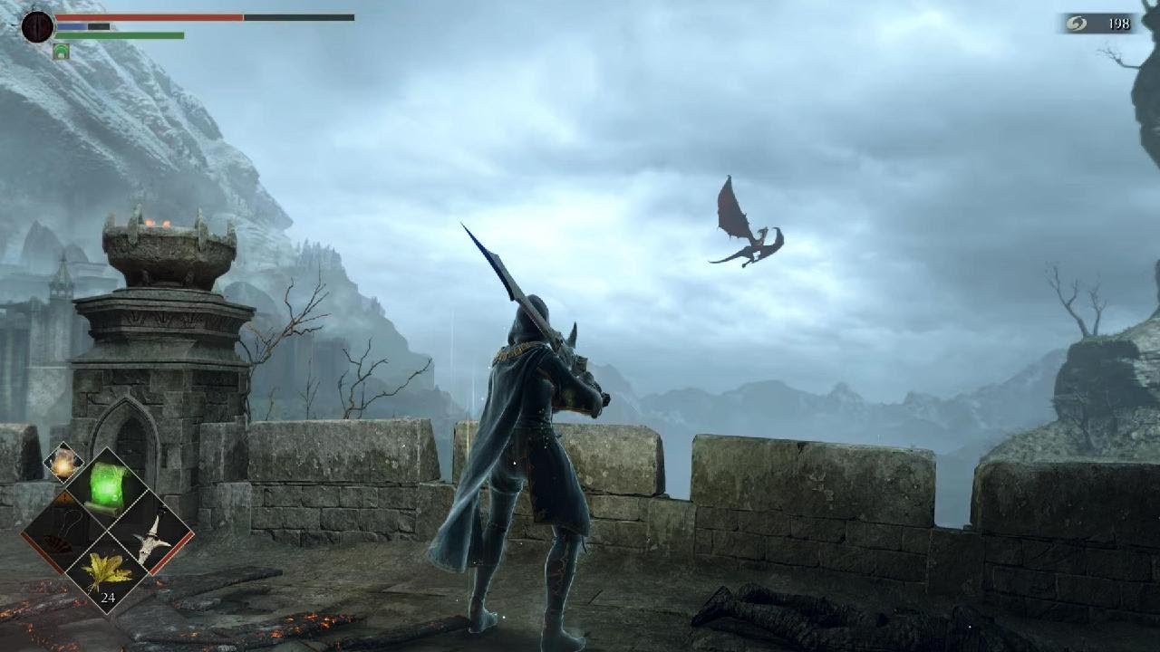 Red Dragon VS Northern Regalia | Demons Souls Remake - YouTube