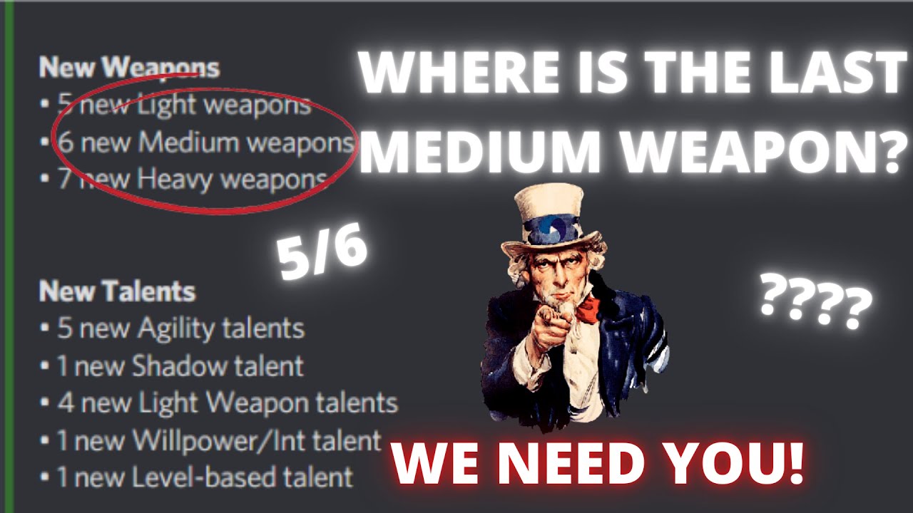 WHERE IS THE LAST MEDIUM WEAPON? Deepwoken Unsolved - YouTube