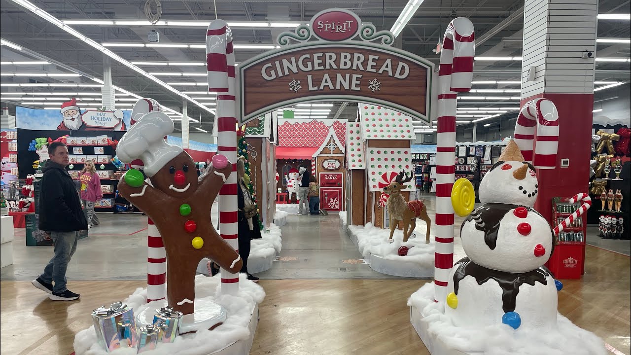 Spirit Christmas store tour, Marlton NJ - YouTube