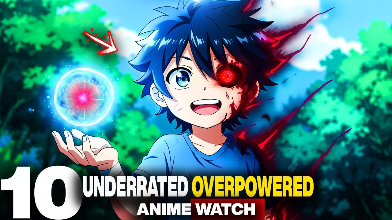 Top 10 New Underrated Anime with An OP Overpowered main Character - YouTube