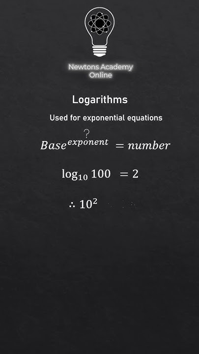 Why logarithms are the secret weapon of math geniuses! 📊 - YouTube