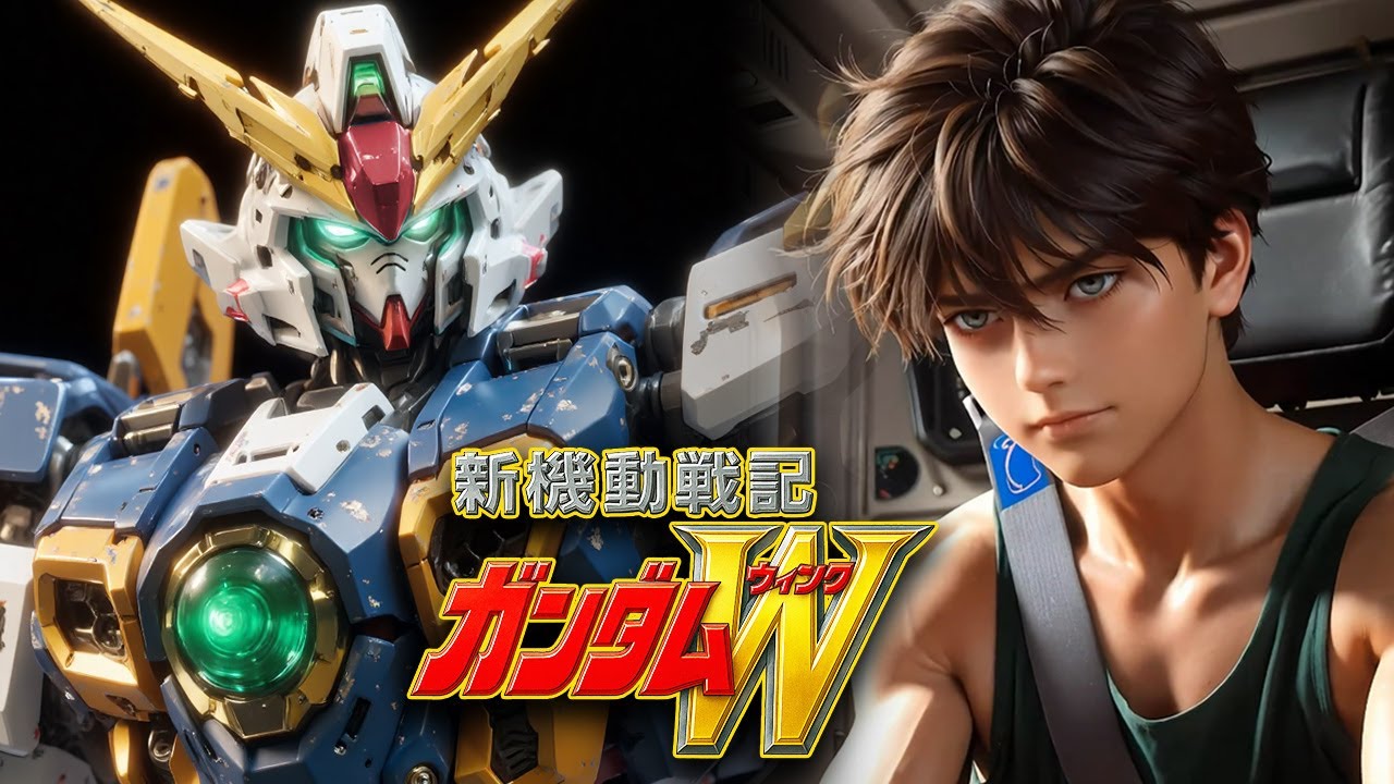 【Remaster】 Mobile Suit Gundam Wing Just Communication #gundam # ...