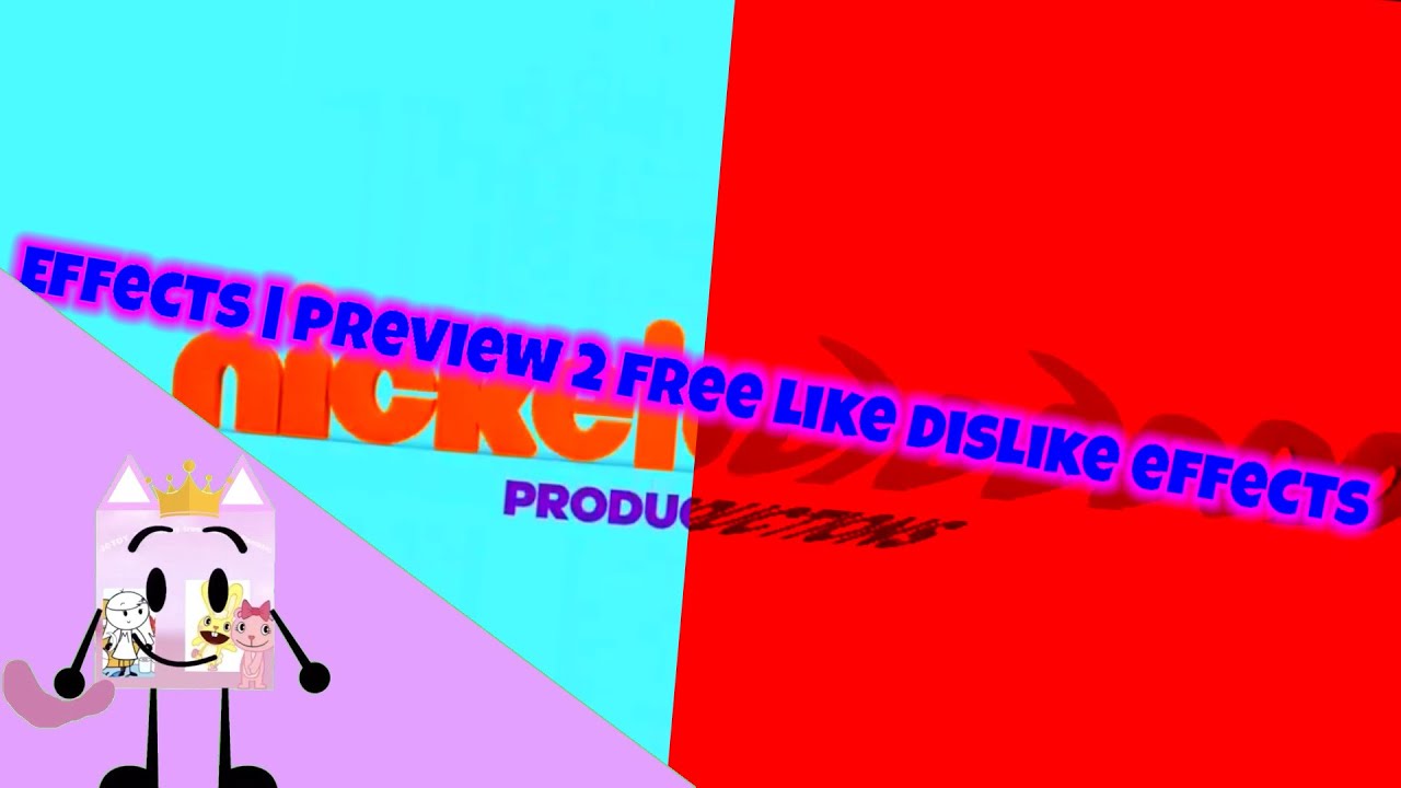 Nickelodeon productions logo effects | preview 2 free like dislike ...