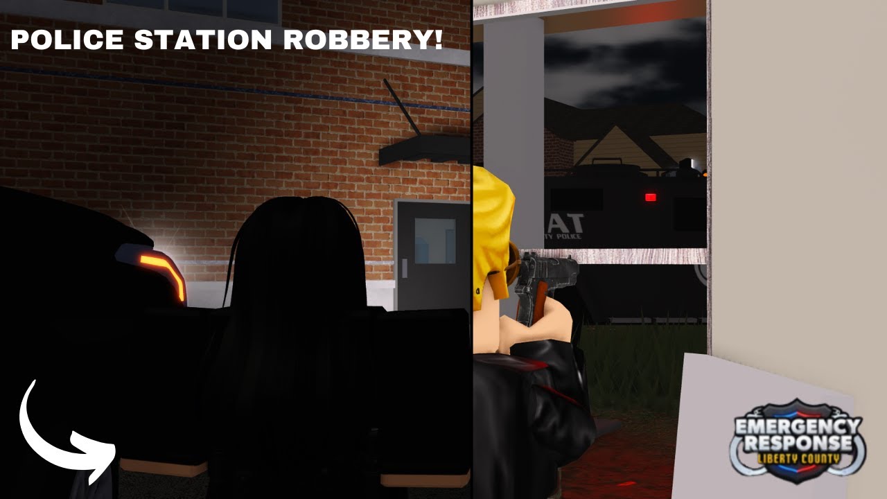 2 CIVILIANS ROBBED The Police Station! *SWAT RAIDS HOUSE* | Liberty ...