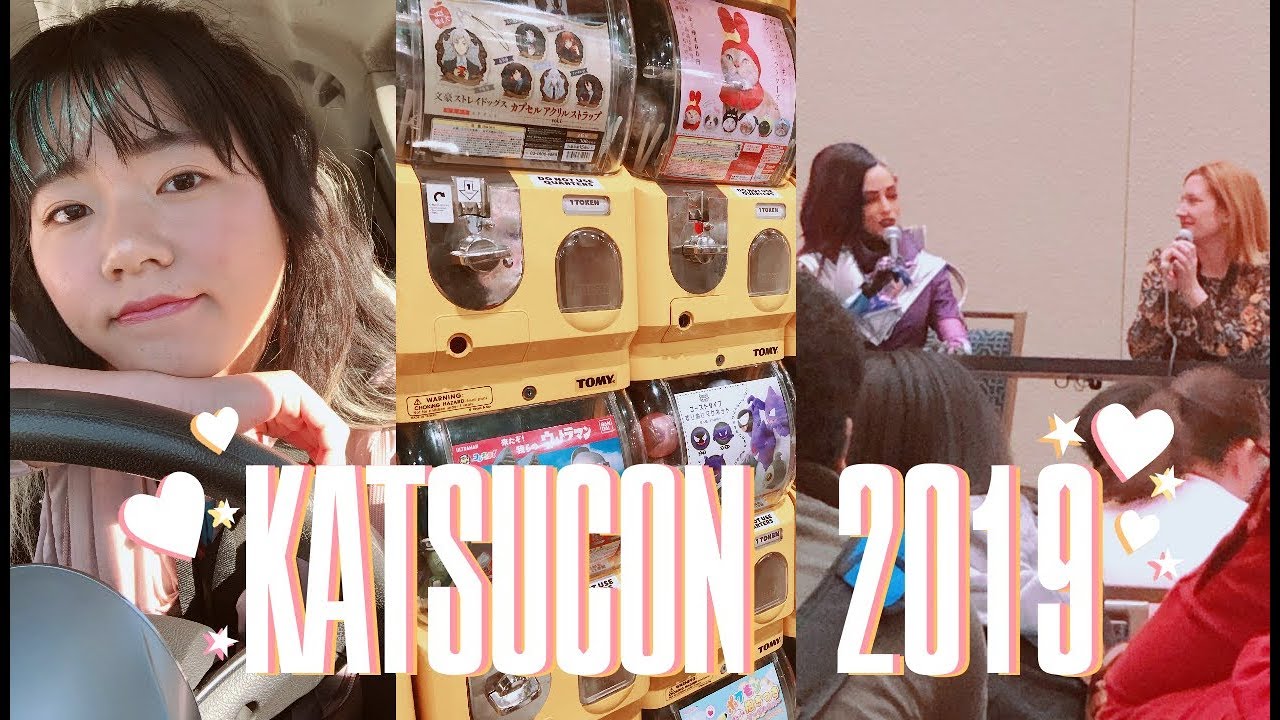 🌸 Katsucon 2019 (Day 1 - 3) First Katsucon and haul! - YouTube