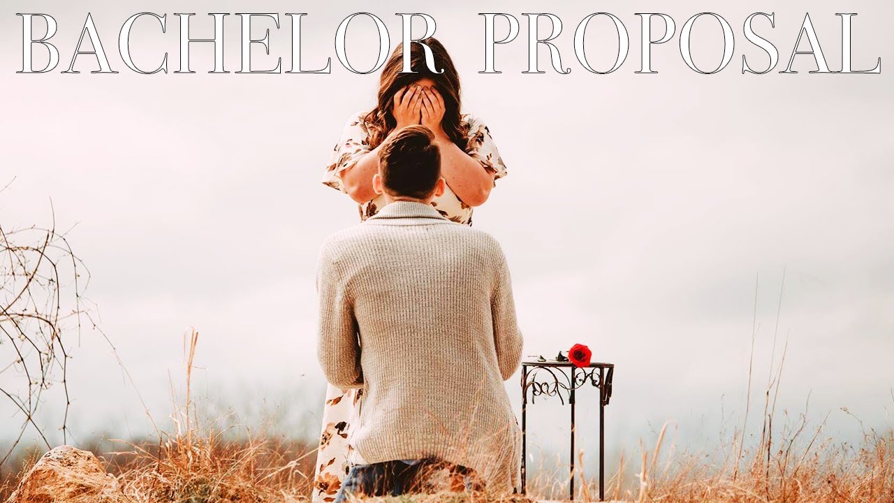 BEST PROPOSAL EVER (BACHELOR STYLE) - YouTube