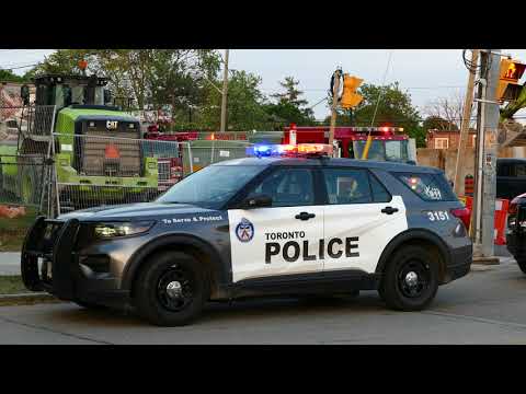 Toronto Police NEW Lightbar Federal Signal Navigator Unit 3151 - YouTube