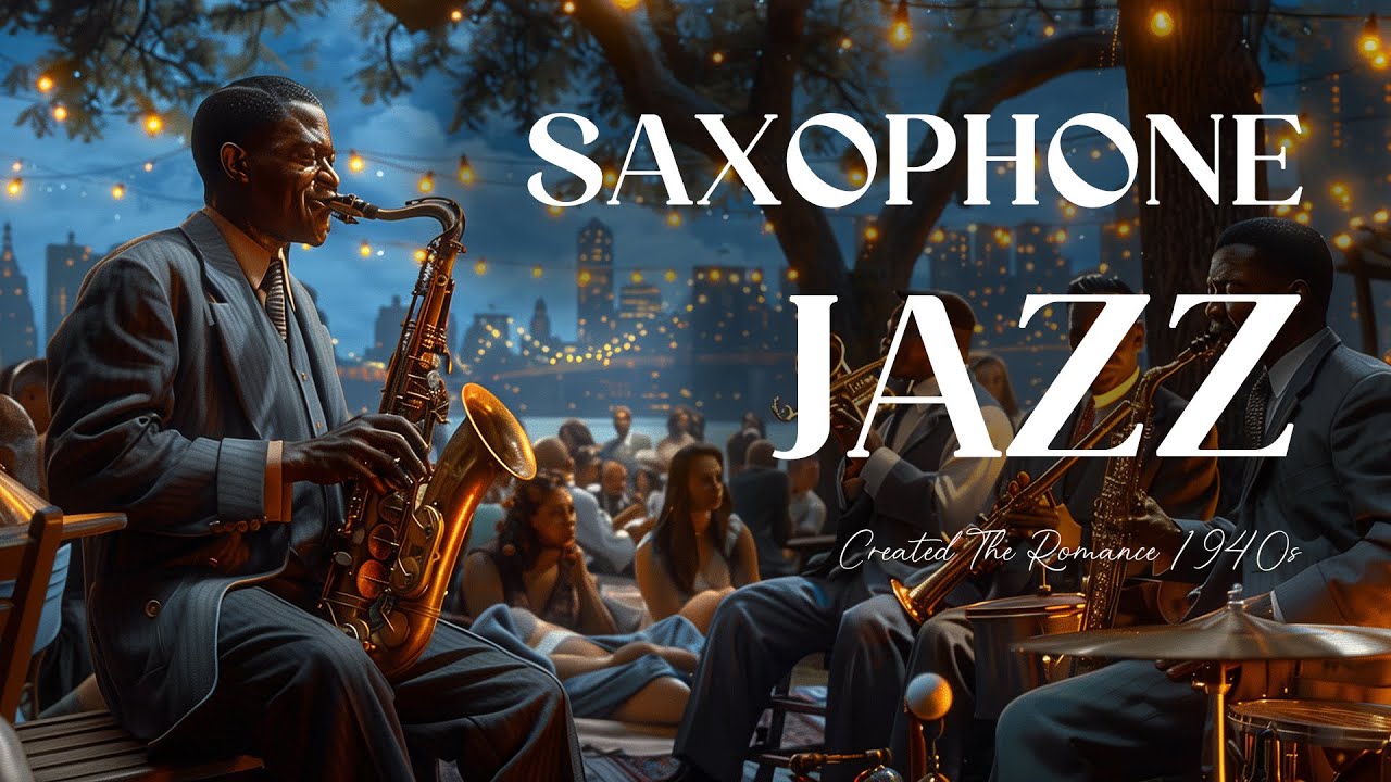 Vintage 1940s Swing Jazz Saxophone🎷Iconic Saxophone Tunes📻[Jazz,Swing ...