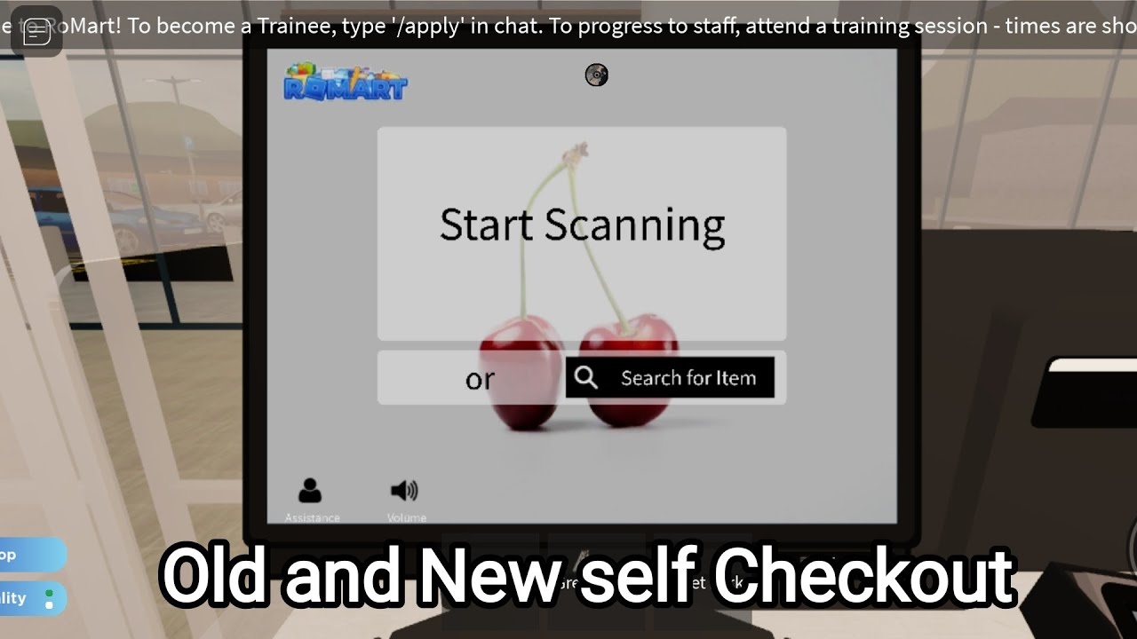 [Day 9] Old and new self Checkout at RoMart (Roblox) - YouTube