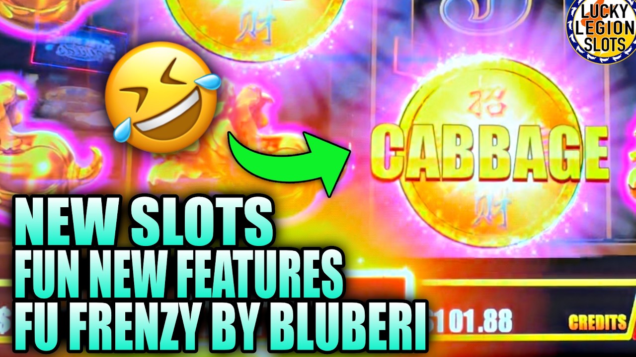 GAMBLE THE MINI 😮 New Slot Machine from BLUBERI - FU FRENZY 🤩 Lots of ...