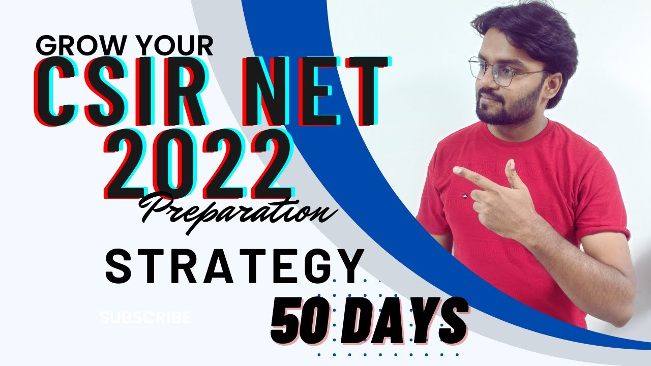CSIR-NET 2022 Exam preparation strategy || GATE syllabus ||motivation ...