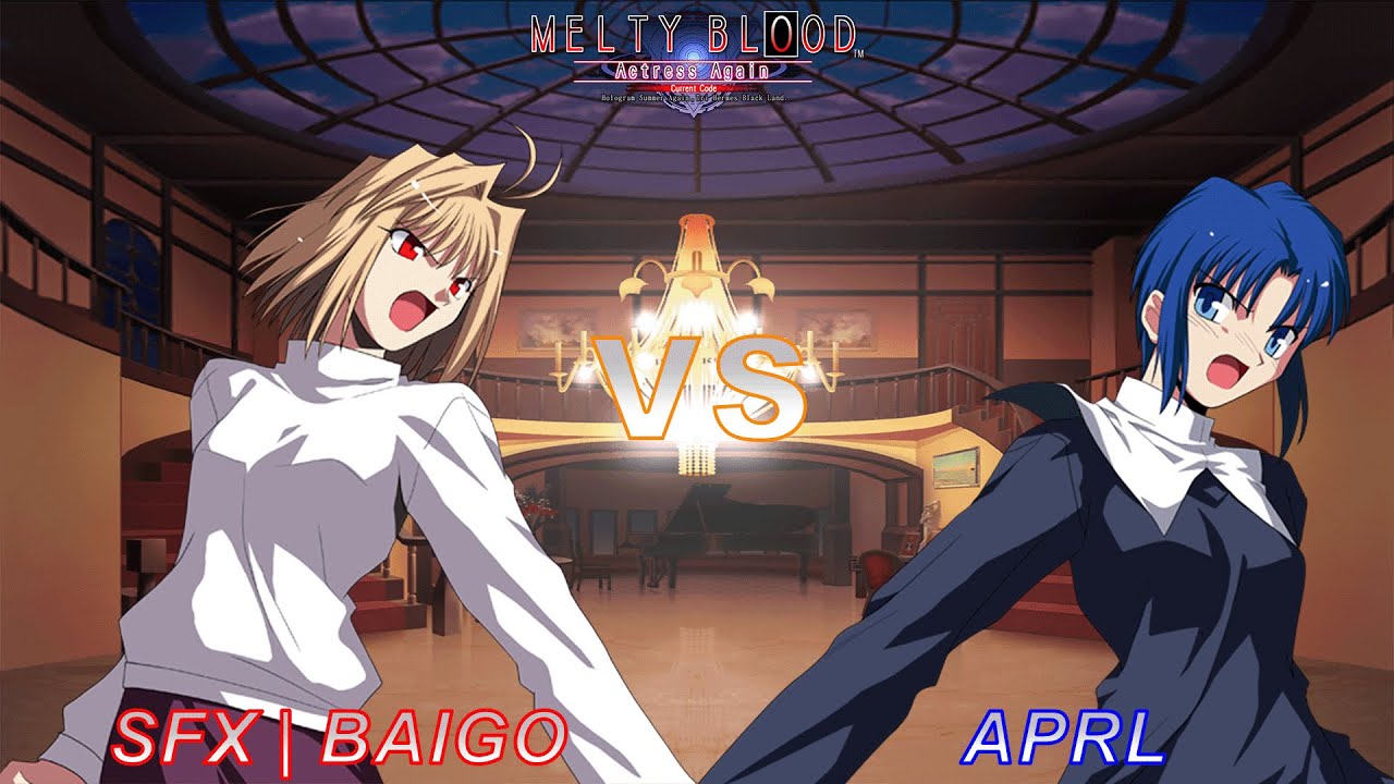 MBAACC Casual Set: SFX | Baigo (Crescent Moon Arcueid) VS APRL ...