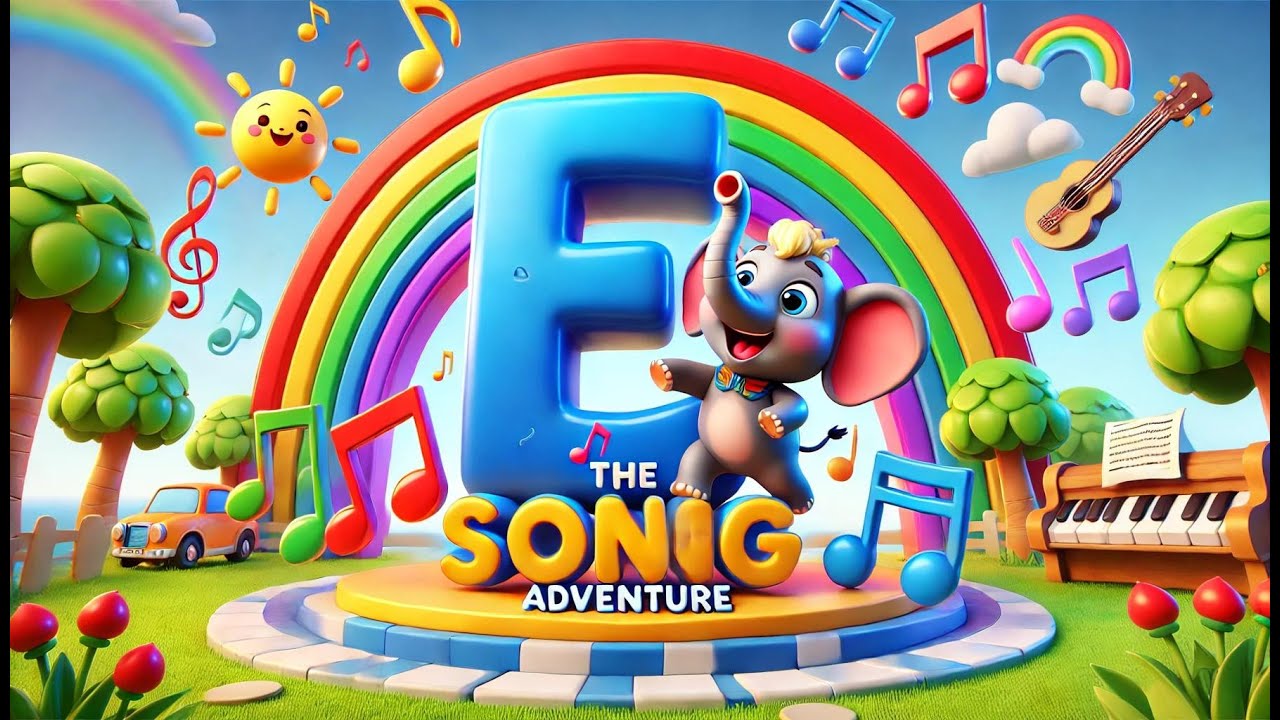 Learn the Alphabet with The E Song | ABC Song | Simple Kids Song - YouTube