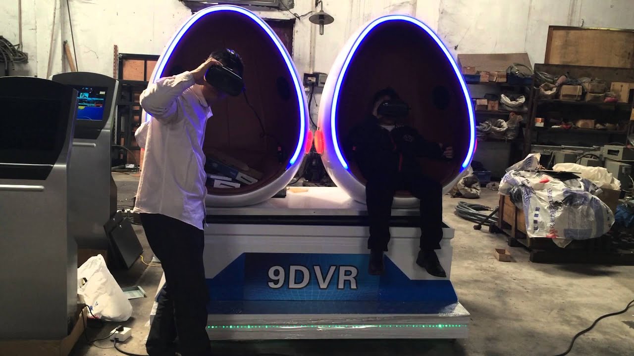 9D VR Cinema 5D Motion Hydraulic Platform 2 Seat Simulator Oulatech ...