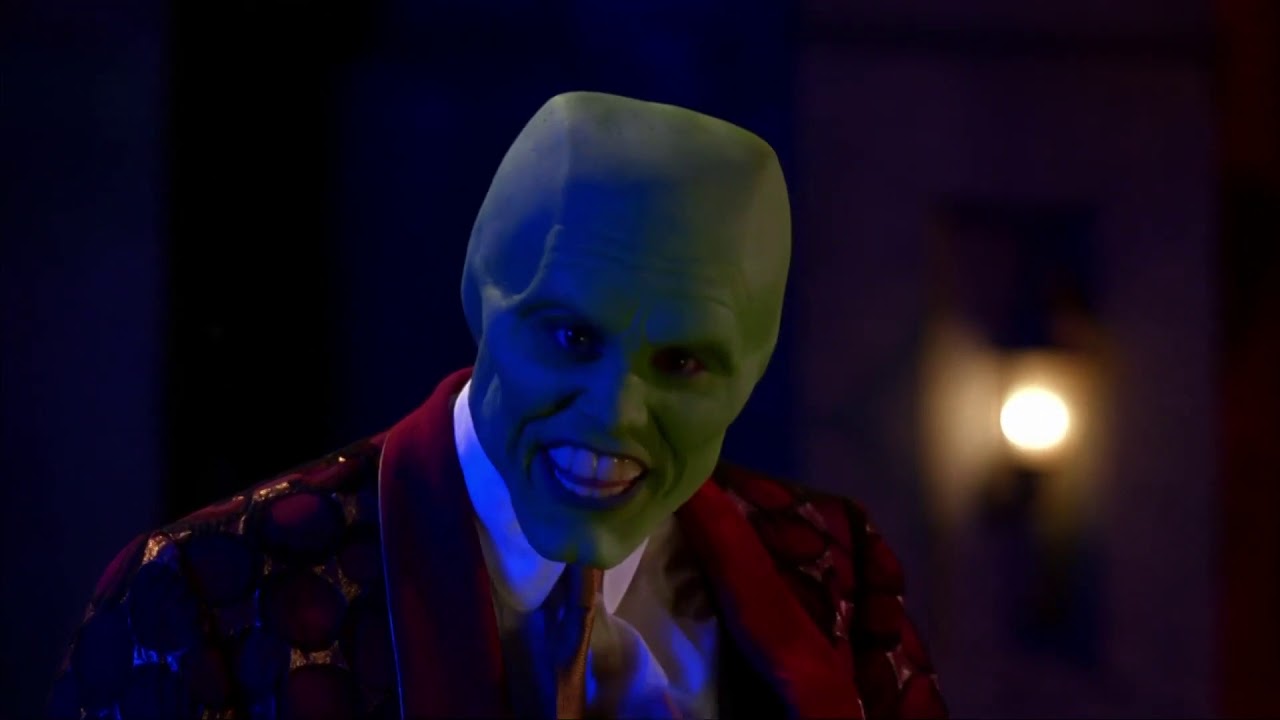 The Mask Movie funny the mask first transformation - YouTube