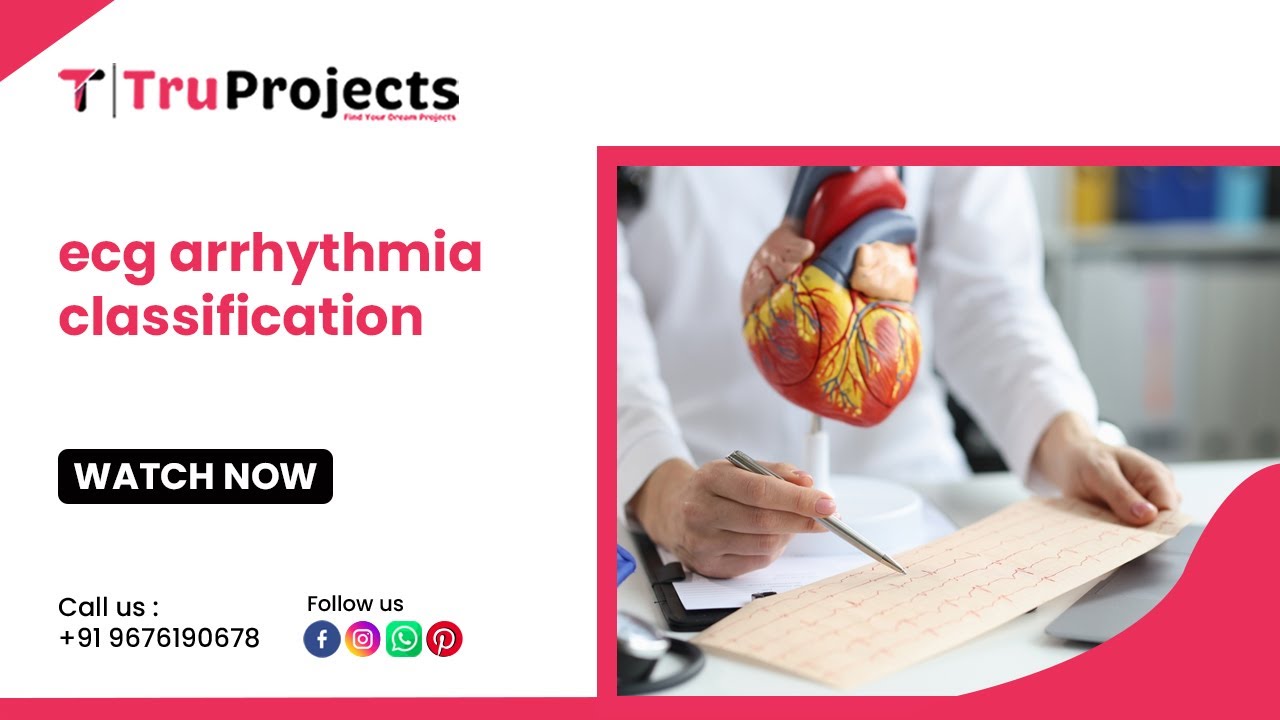 ecg arrhythmia classification - YouTube