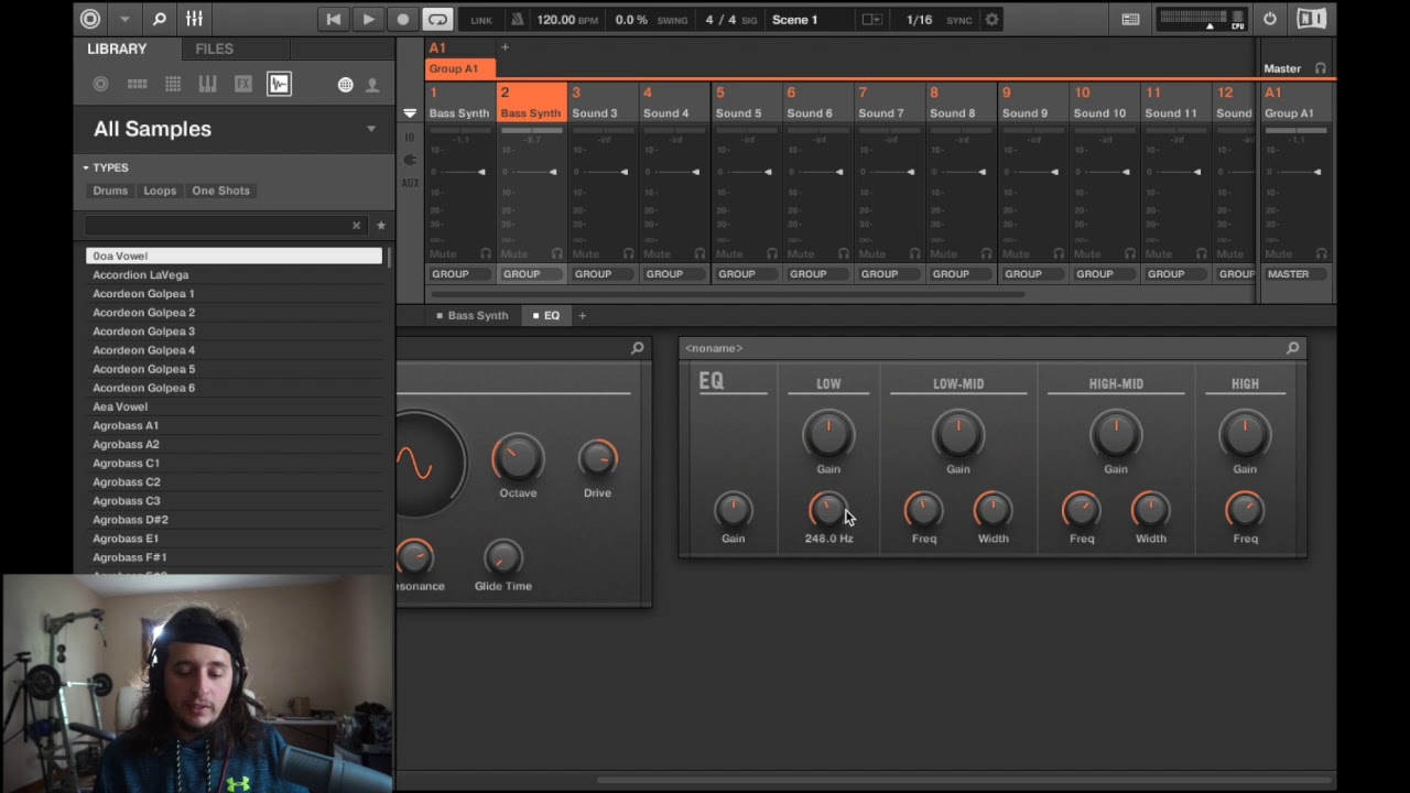 MASCHINE BASS SYNTH HOW TO 808! - YouTube