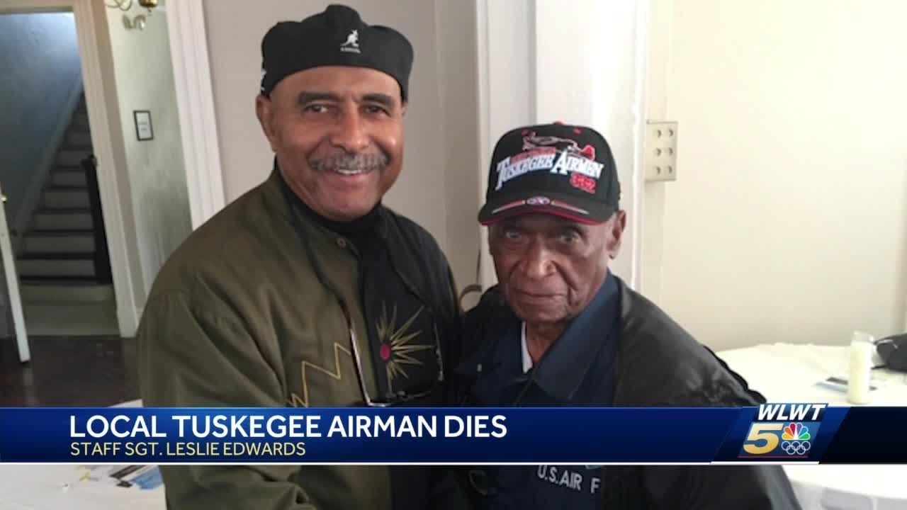 Leslie Edwards, Cincinnati’s Tuskegee Airman, dead at 95 - YouTube
