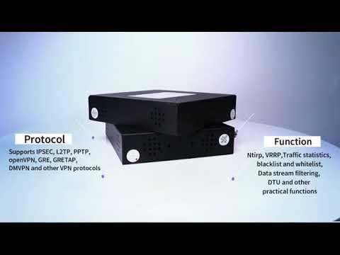 Alotcer AR7088H Industrial router Made in China manufacture - YouTube
