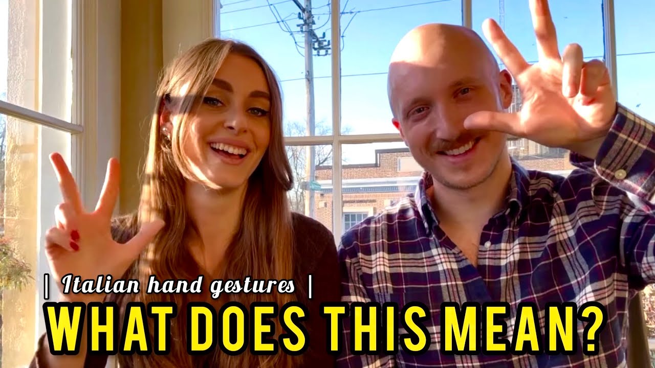 17 must-know Italian hand gestures 🤌🏼🇮🇹 - YouTube