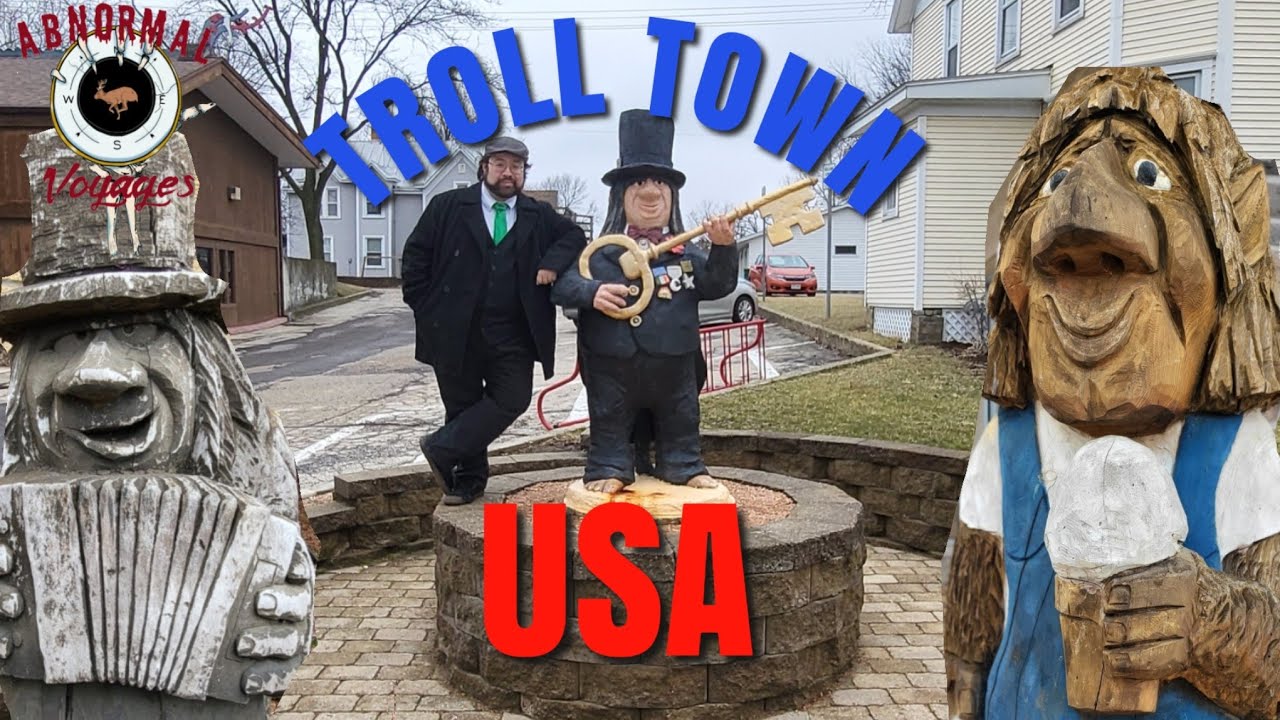 Troll Town, USA - (The Trolls Of Mount Horeb, Troll Capital Of The ...