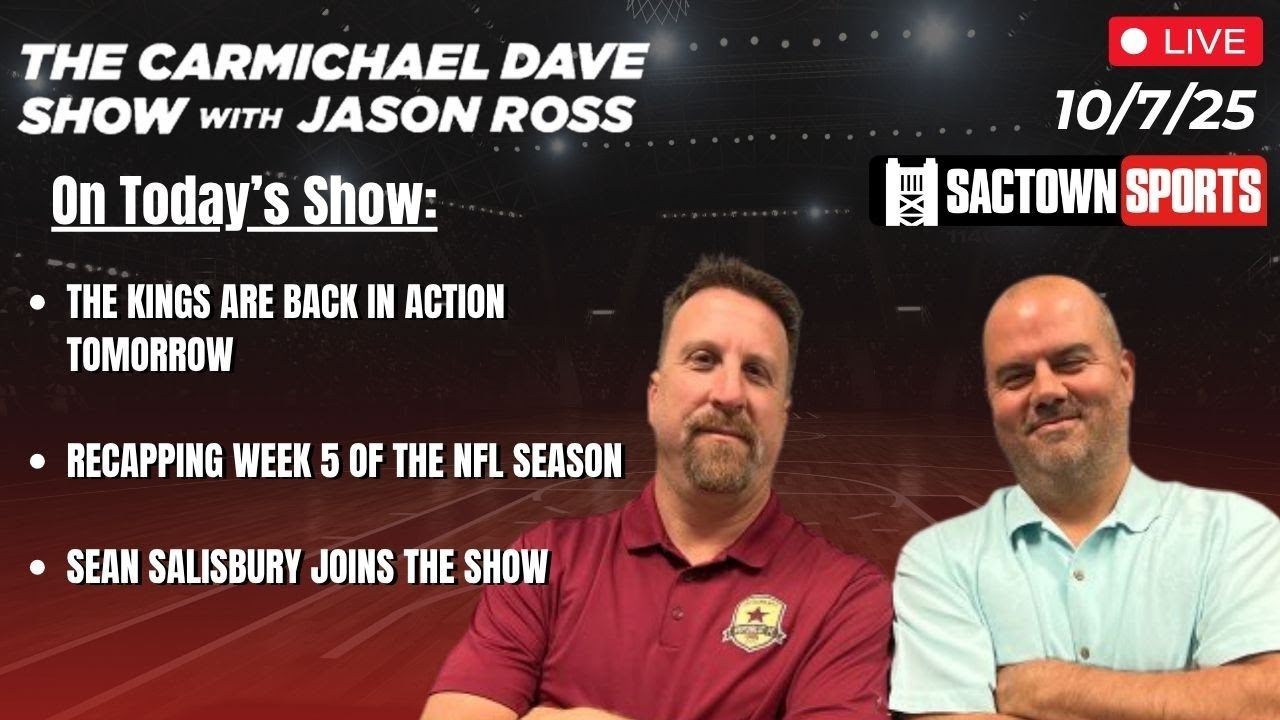 1 more day until Kings basketball 🏀 | The Carmichael Dave Show with ...