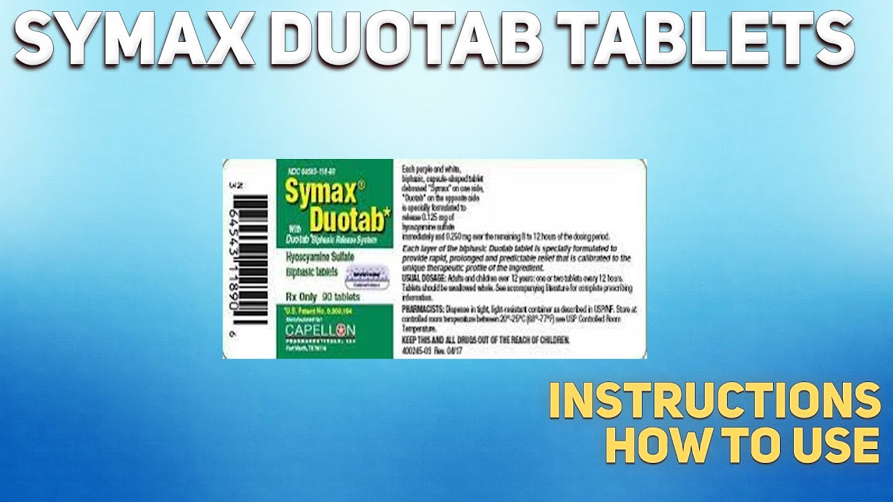 Symax Duotab tablets how to use: Uses, Dosage, Side Effects ...