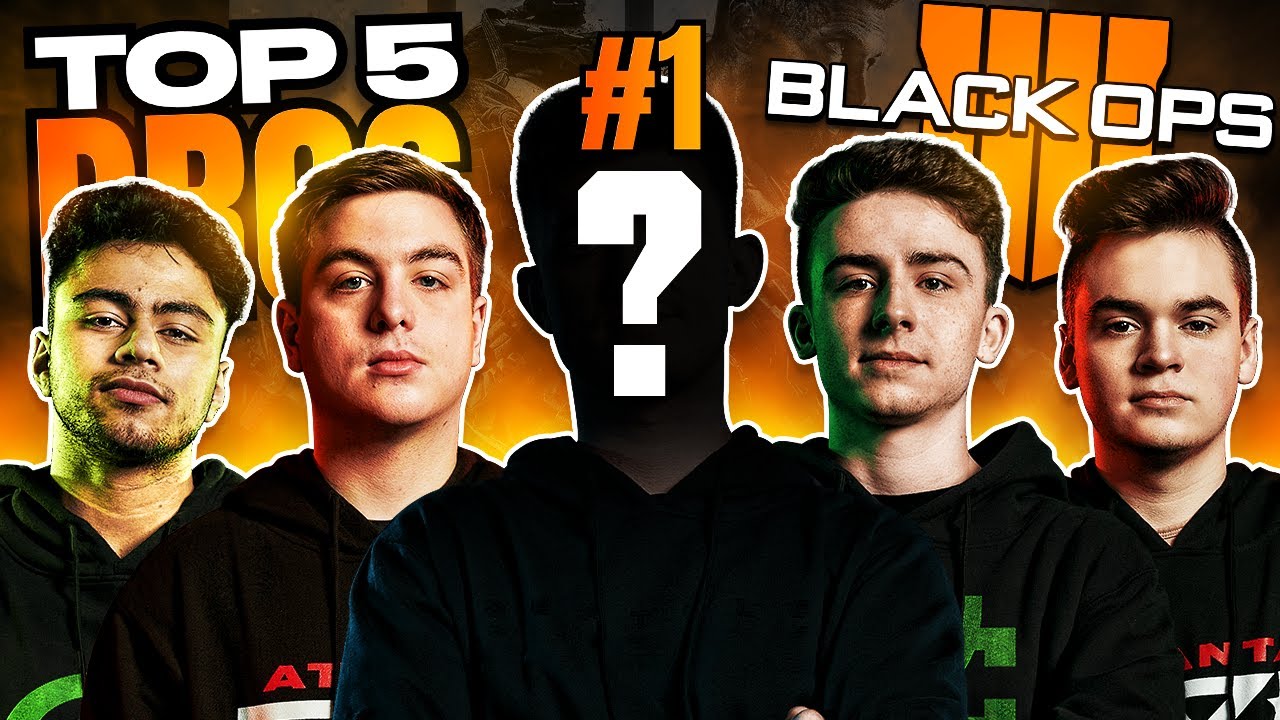 RANKING THE TOP 5 COD PROS: BLACK OPS 4 - YouTube