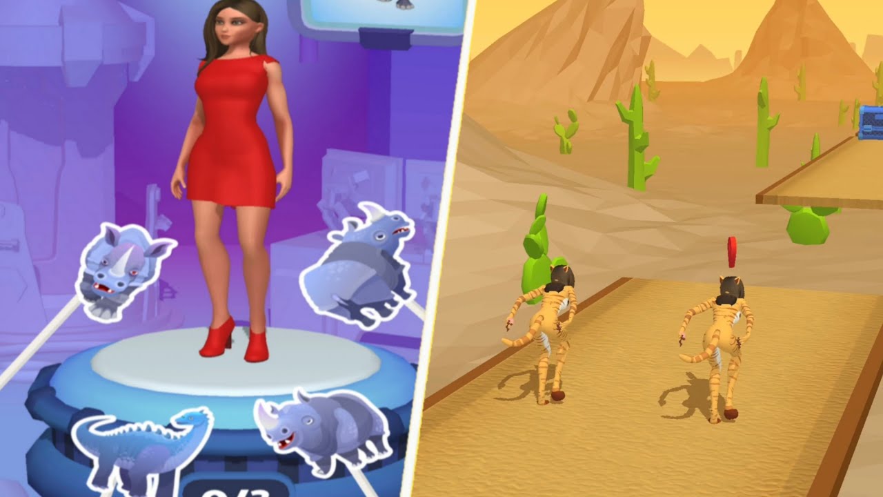 Furry Race 👸🧜‍♀️🐱 NEW UPDATE!! All Levels Gameplay Trailer Android, iOS ...