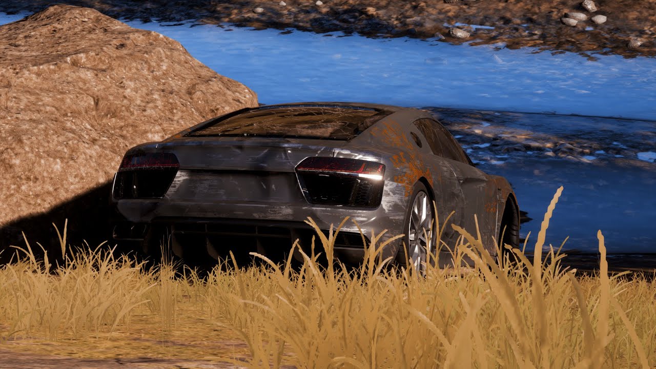 REBUILDING A RUSTY WRECKED Audi R8 V10 - Forza Horizon 5 GamePlay - YouTube