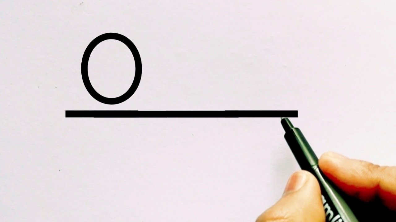 How to draw a cat with numbers 10 easy cat drawing / Drawing trick ...