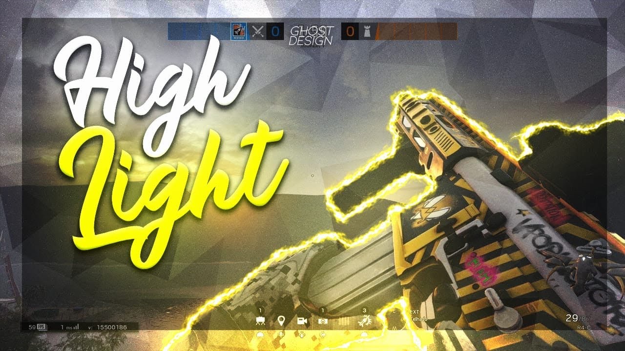 highlight-R6 Ps4 comprei a skin da Vitality - YouTube
