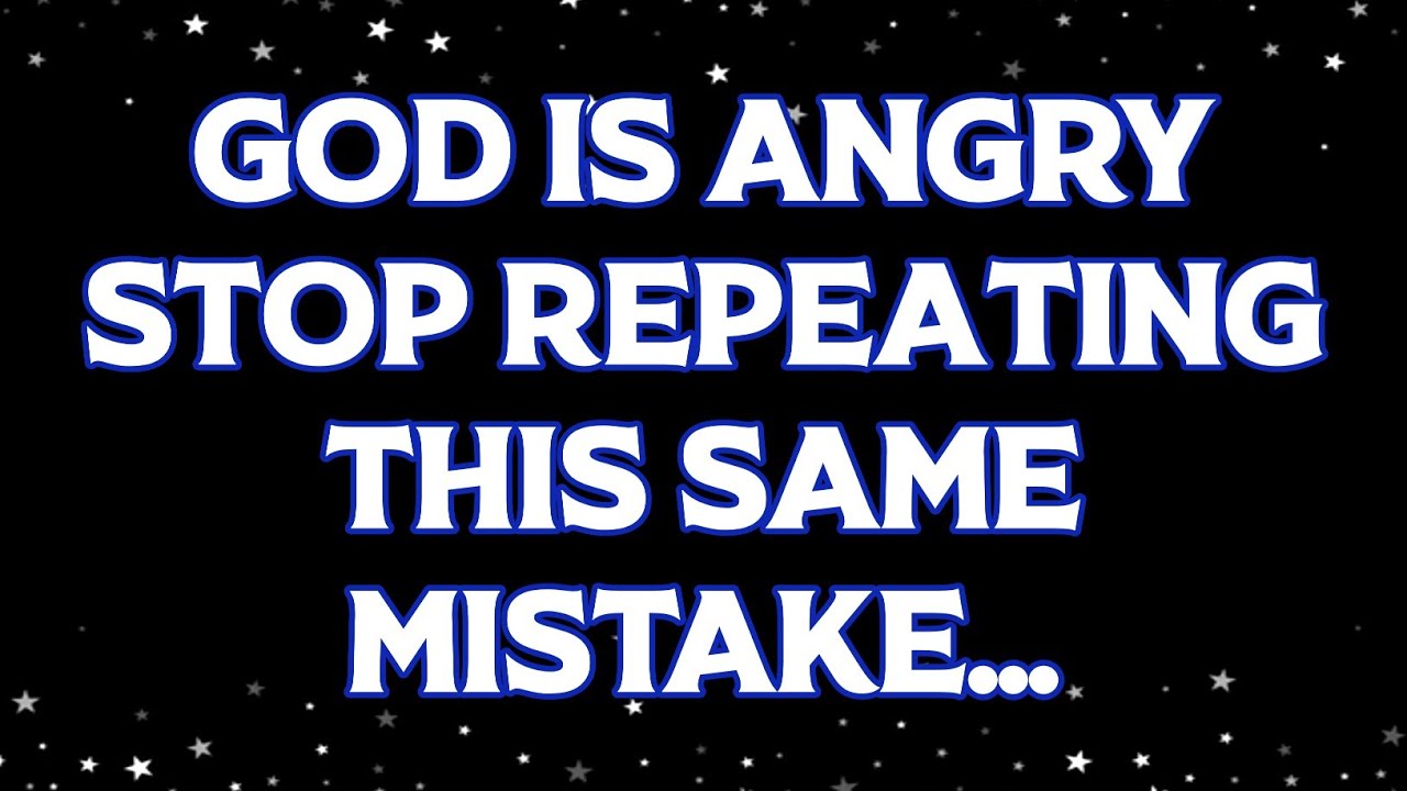 11:11 ️😥 God's Message Today 🙏🙏 God Is Angry Stop Repeating This | god ...