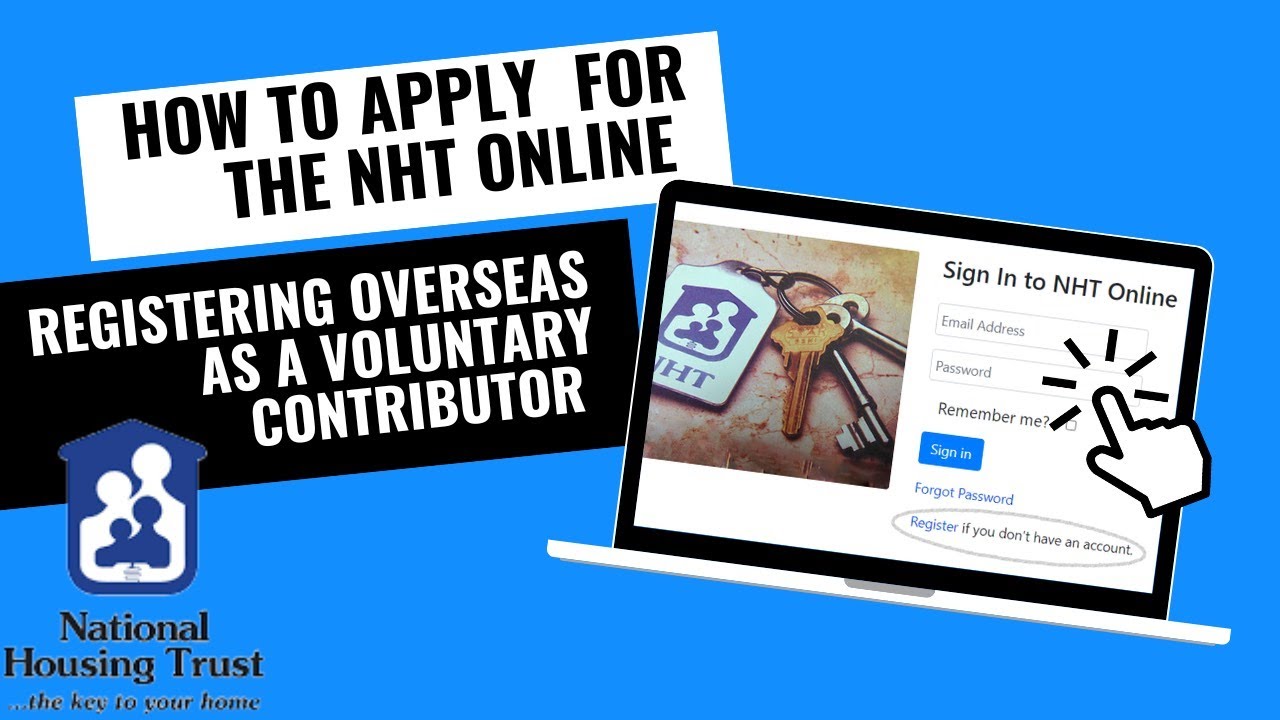 Register as a Voluntary Contributor for The (NHT) From OVERSEAS #876 # ...