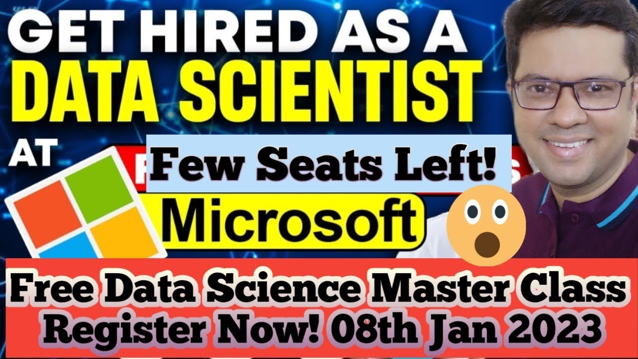 Free Data Science Master Class Odin School | Microsoft Data Scientist ...