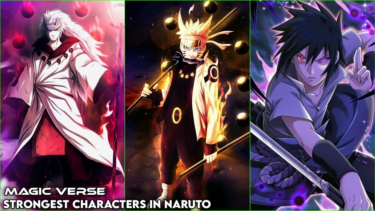Strongest Characters in Naruto Part-1 | Top 5 Naruto Characters | Magic ...
