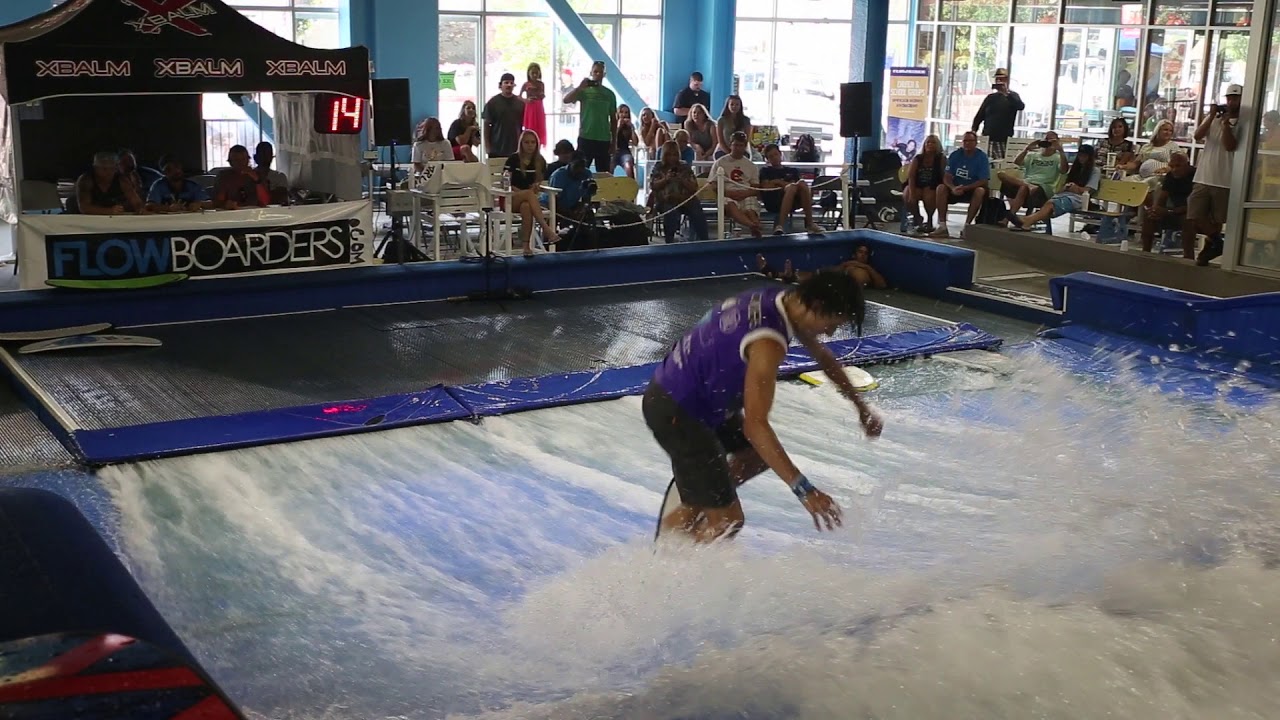 Jake Chipman on the FlowRider FLOW Tour contest in Ogden Utah - YouTube