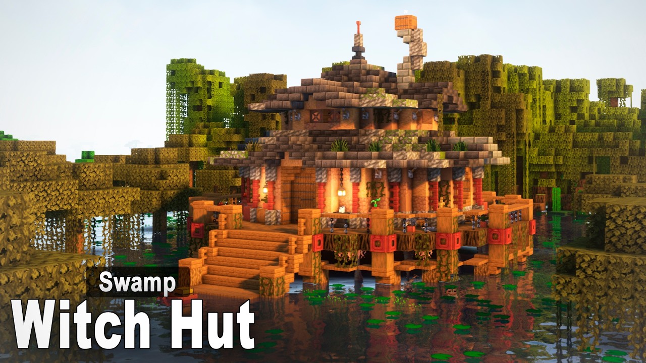 Minecraft: How to build a Witch | Easy Tutorial - YouTube