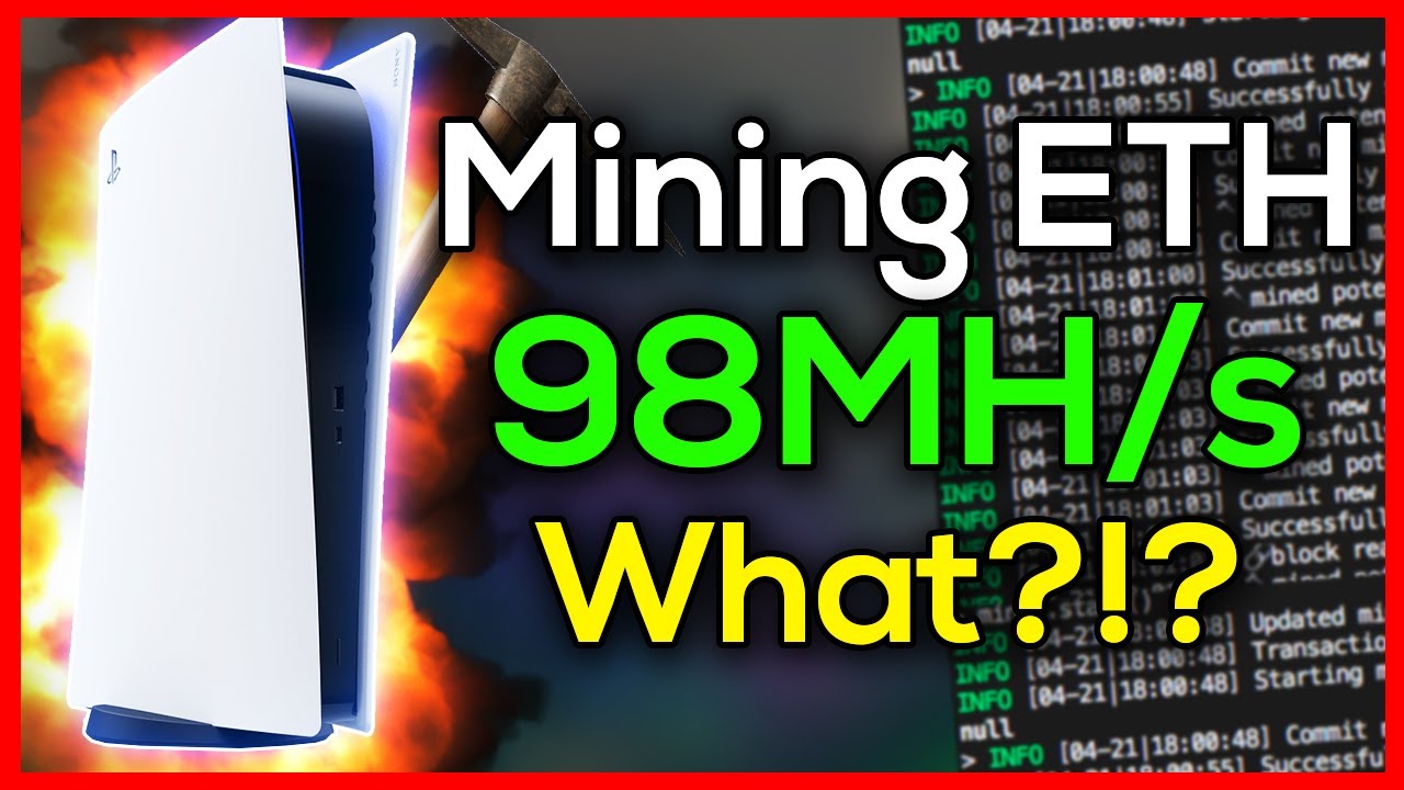 Ps5 Mining Luckily it Cant - YouTube
