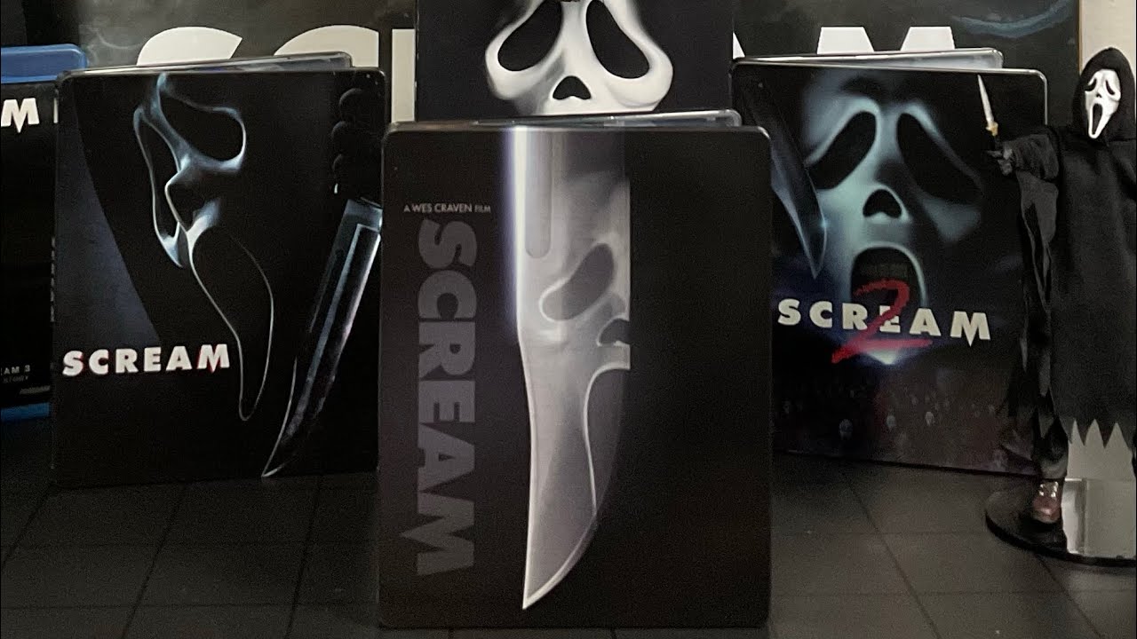 Scream 1996 [SteelBook] [Includes Digital Copy] 4K Ultra HD Blu-ray ...
