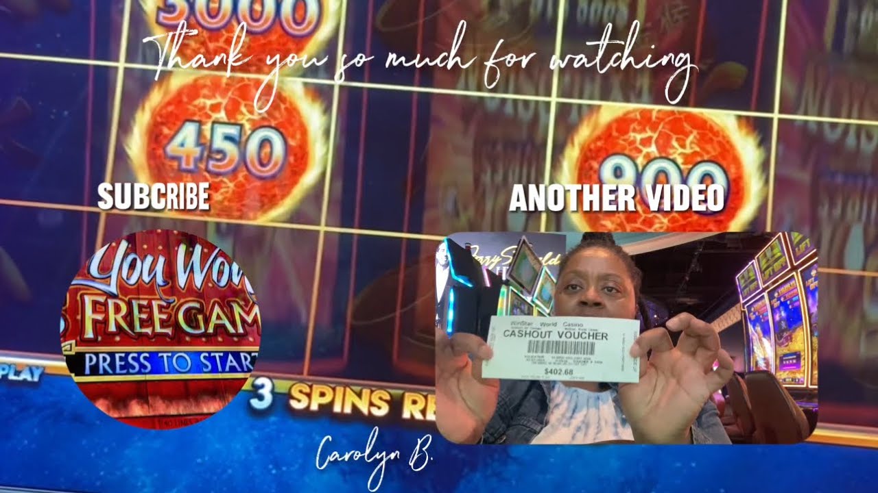 Win Big At WinStar: Cashed Out Big Time | #winstarcasino #winstar - YouTube