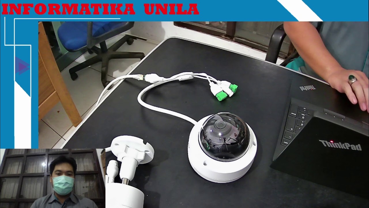 Setup Network Camera (IP-Cam) HIKVision Standand-alone Tipe Indoor ...