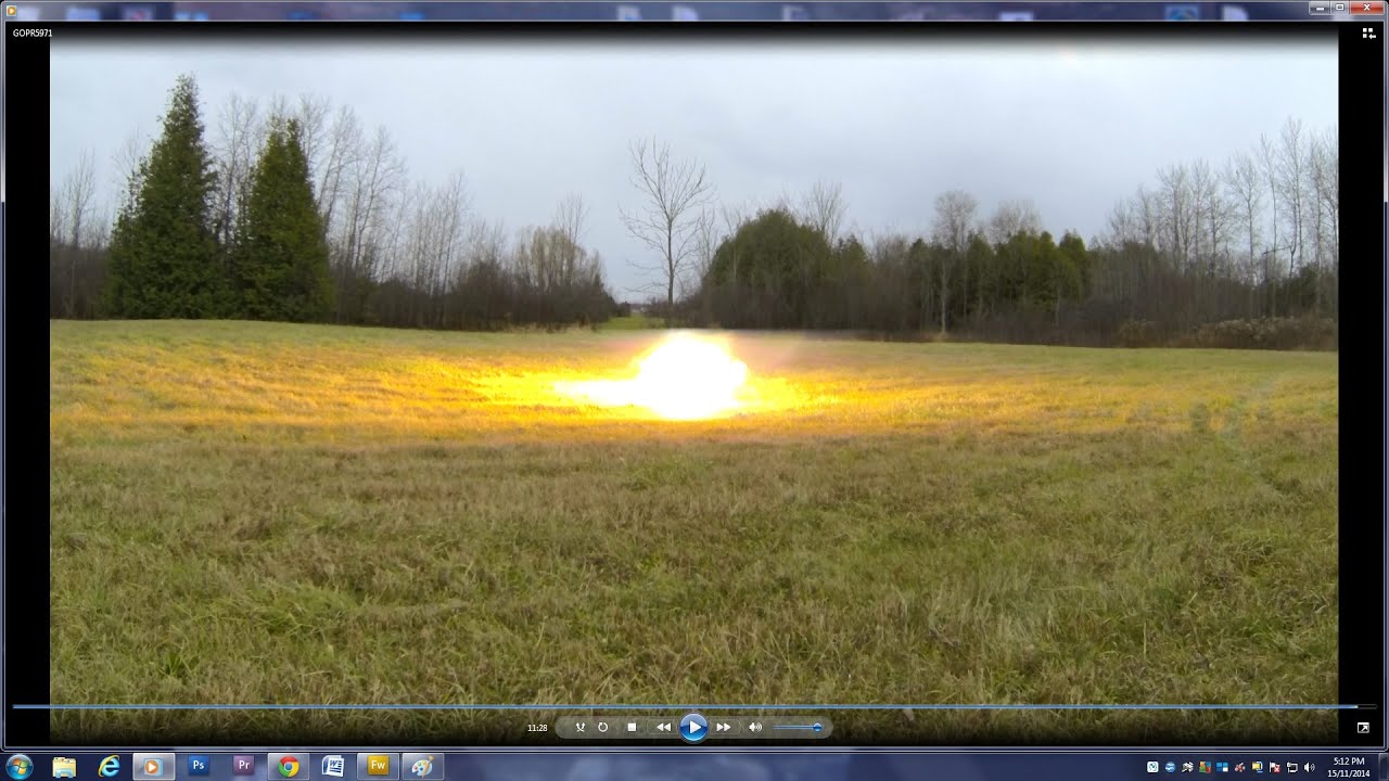 Explosion Up Close. C4 and Grenades. - YouTube