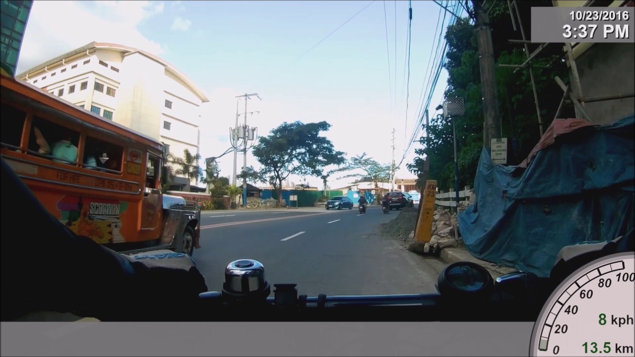 Bike ride from Cubao, Quezon City to the Antipolo Cathedral, part 5 ...