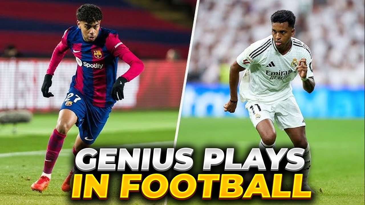 The Most Genius Plays in Football - YouTube