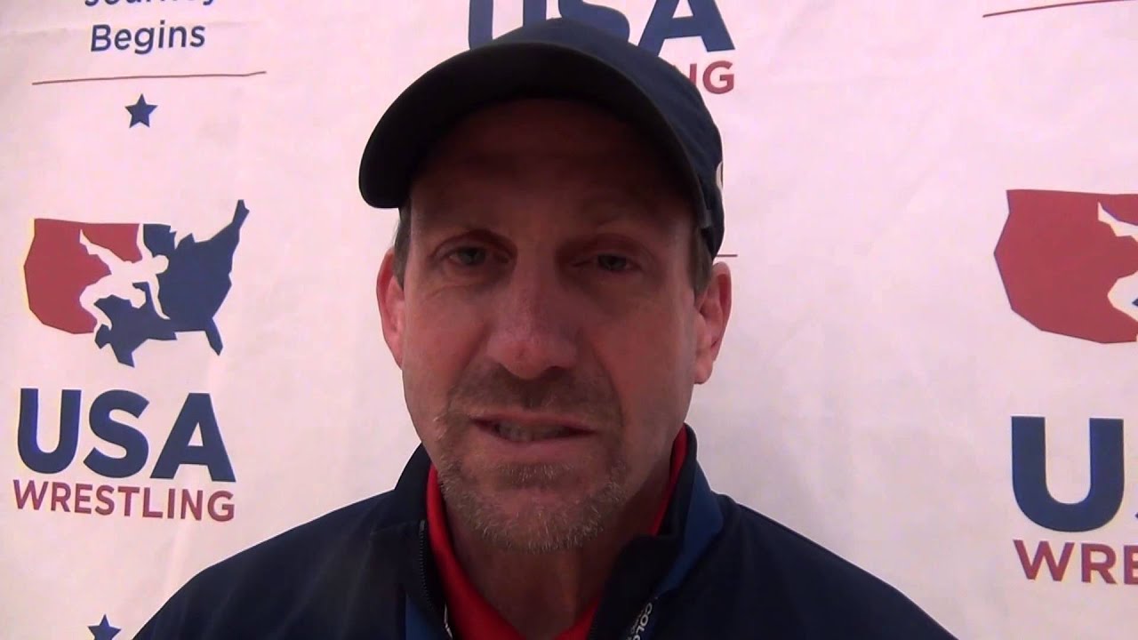 Coach Mark Halvorson at 2015 Dave Schultz Memorial - YouTube