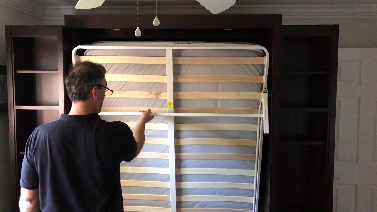 Murphy Bed Installation Plantation Florida - YouTube