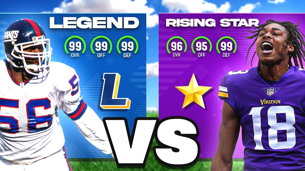 Legends vs. Rising Stars, But It's Madden - YouTube