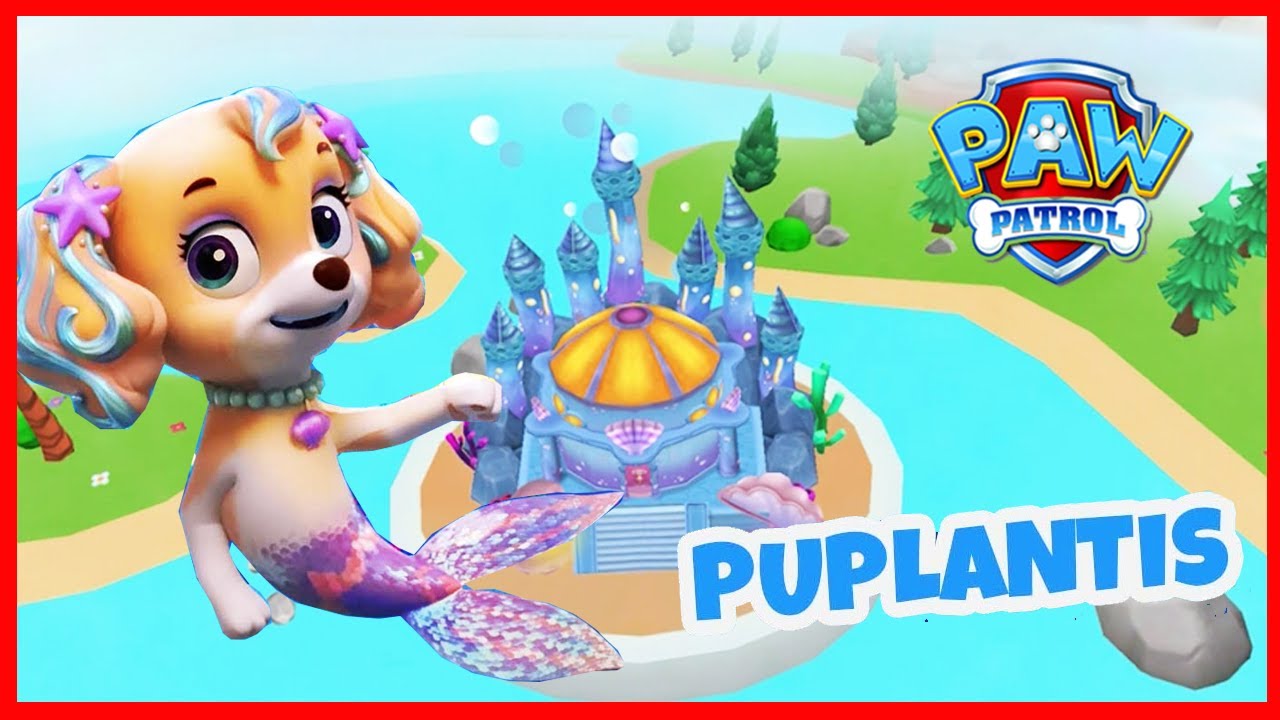 PAW Patrol Rescue World - ⭐⭐⭐Welcome to Puplantis! Meet Coral the ...