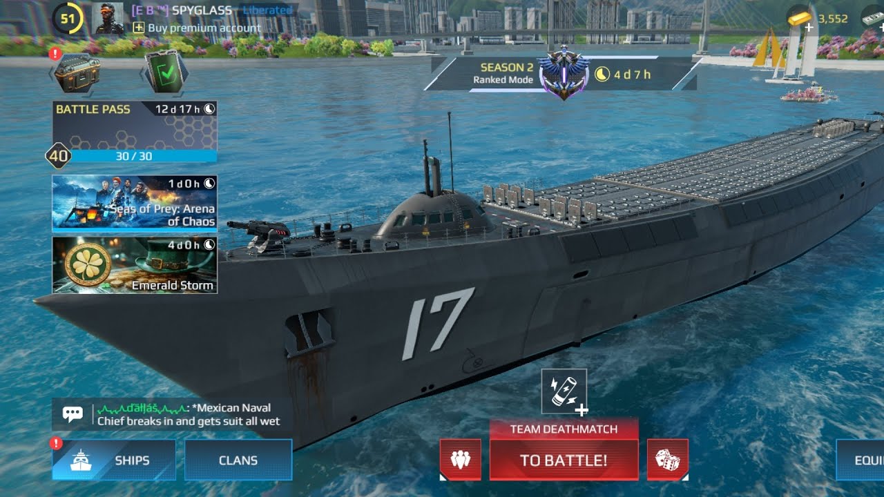 USS Battlecruiser 2000 Free ship ⚓- Modern Warships Max graphics ...